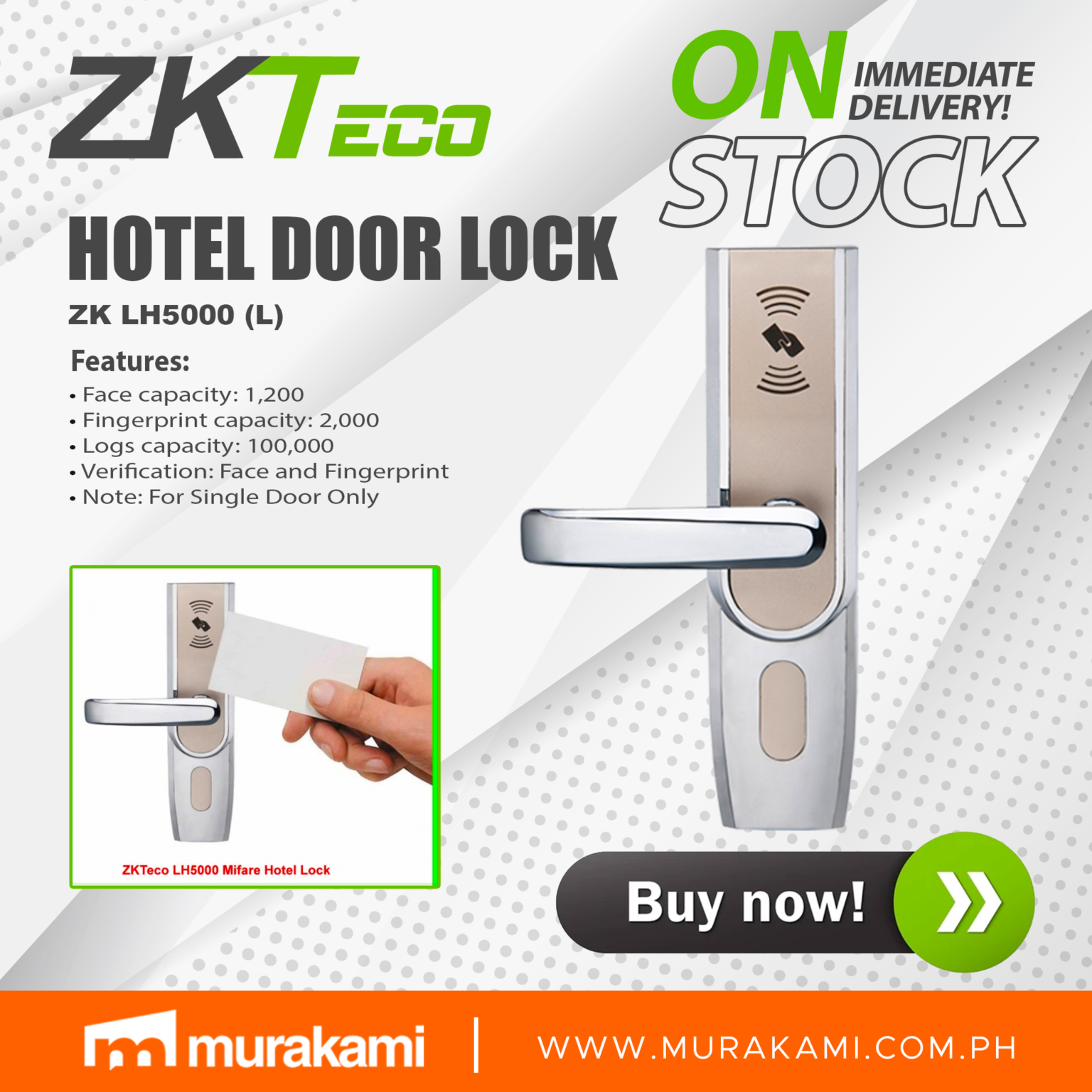 Smart Lock (ZK LH5000) (L) – Murakami